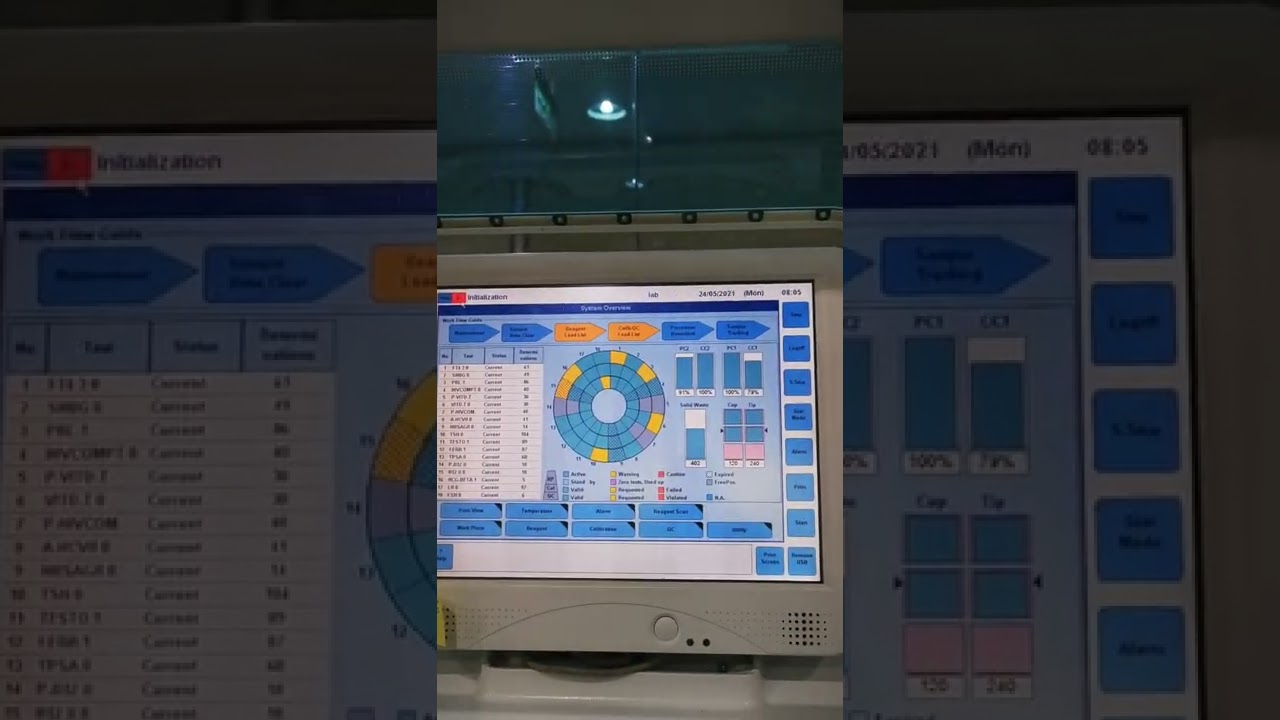 Practical lab explanation part 2(cobas e411 calibration & control)