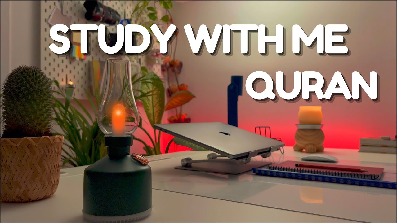 3-Hour Study With Me | Quran For Study | Quran recitation | pomodoro 50 ...