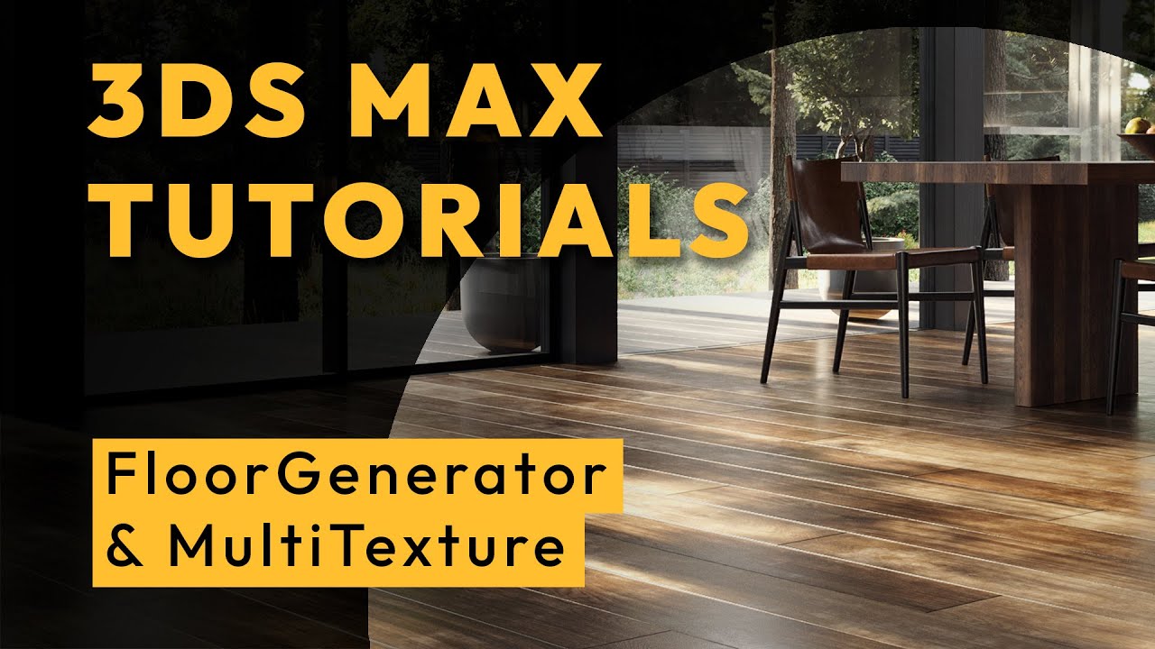How to install Floor Generator Plugin in 3dsMax
