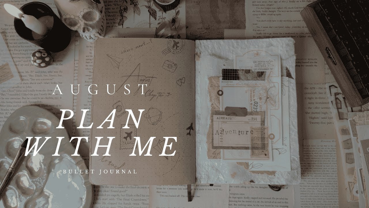 August 2025 Bullet Journal Setup - Plan with Me