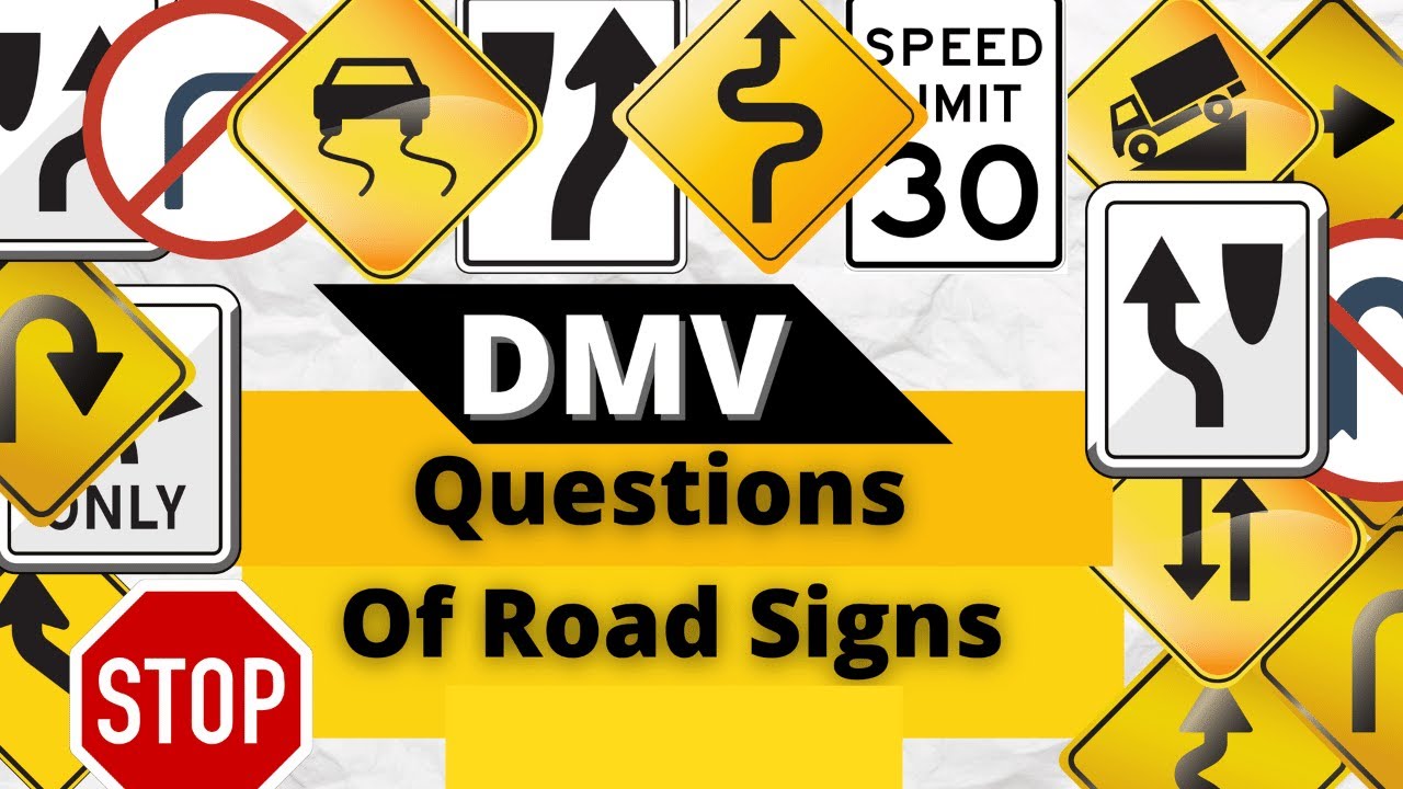 DMV written test 2025 | DMV Road Signs Test | Road Signs Practice ...