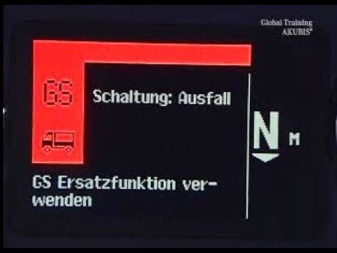 ACTROS GS CONTROL كيفية فك كنترول فتيس اكتروس