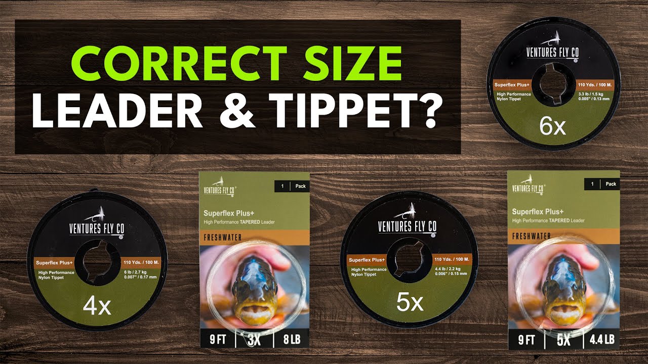 Fly Fishing Tippet vs Leader | Avoid This Rookie Mistake! (Material ...