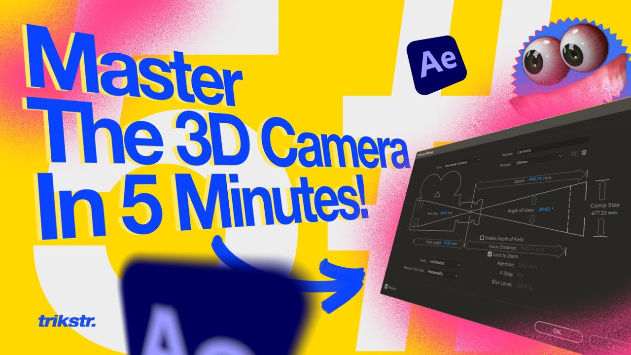 احتراف 3D Camera في دقائق! | After Effects Tutorial
