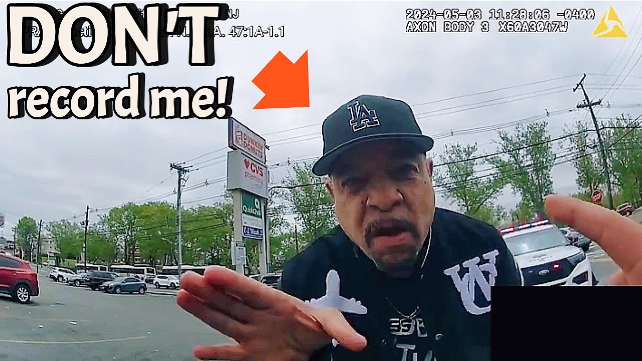 ICE T PULLED OVER FOR REGISTRATION AND EXPIRED LICENSE!