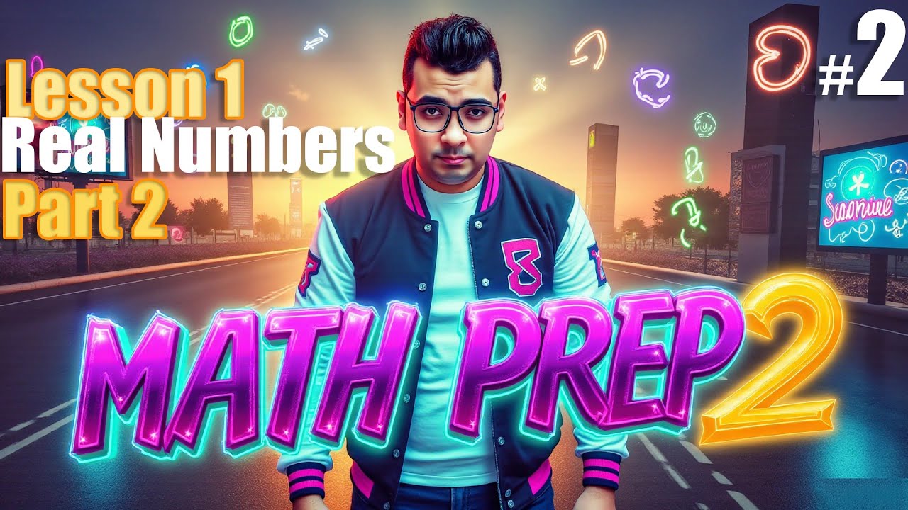 Math | prep 2 | Lesson 1 | Real Numbers | شرح منهج prep 2 الجديد