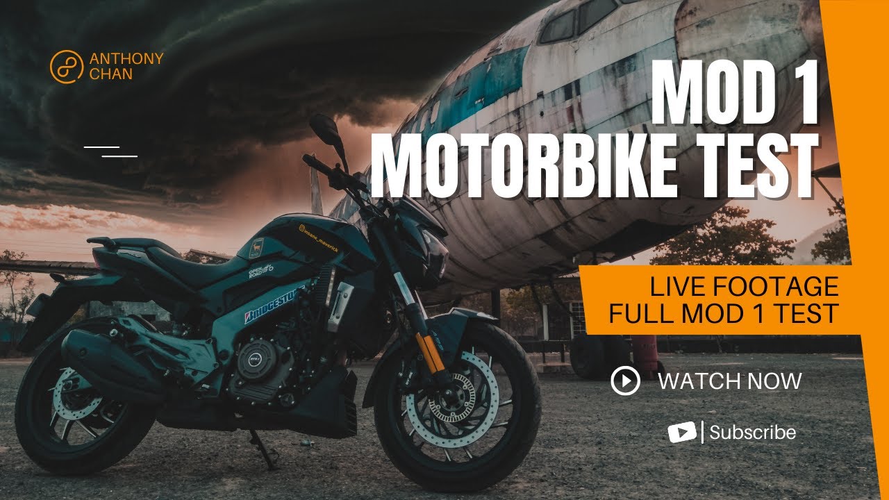 Mod 1 Motorbike Test | Live Footage