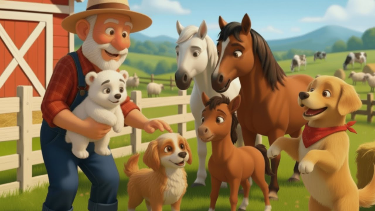 Farm Animals Names & Sounds in Arabic for Kids أسماء و أصوات حيوانات ...
