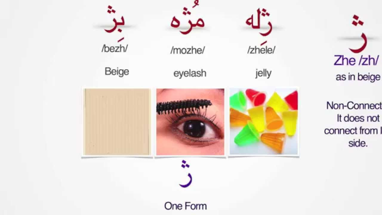 Learn Farsi - Persian Alphabet - lesson 3 (پ)
