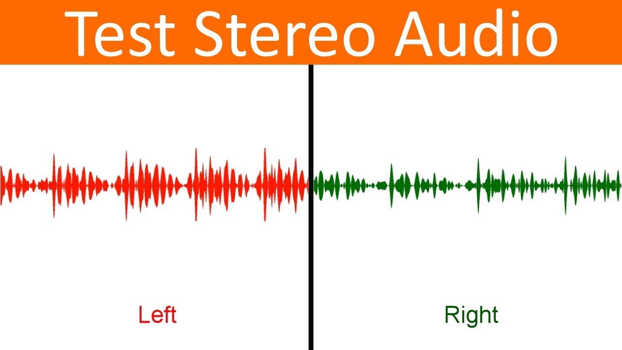 Stereo Test - Left/Right Audio Test for Headphones/Speakers