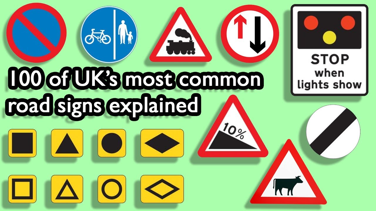 Master UK Road Signs For Driving Test 2025 | Permit Test Practice & UK ...