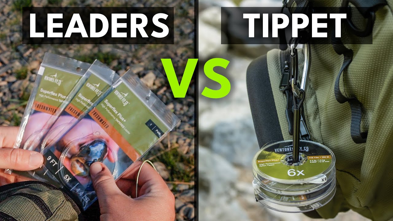 Fly Fishing Tippet vs Leader | Avoid This Rookie Mistake! (Material ...