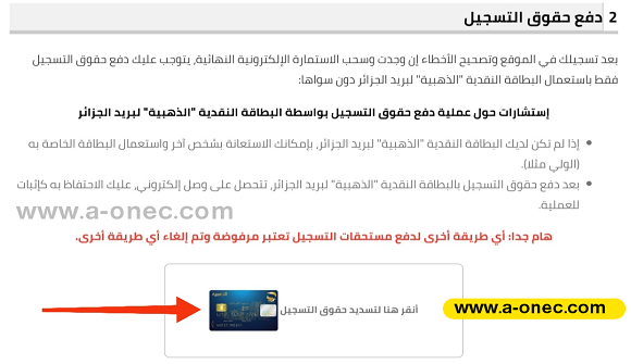 هنا دفع حقوق التسجيل لشهادة التعليم المتوسط 2024 epay.education.dz – taa3lim.com